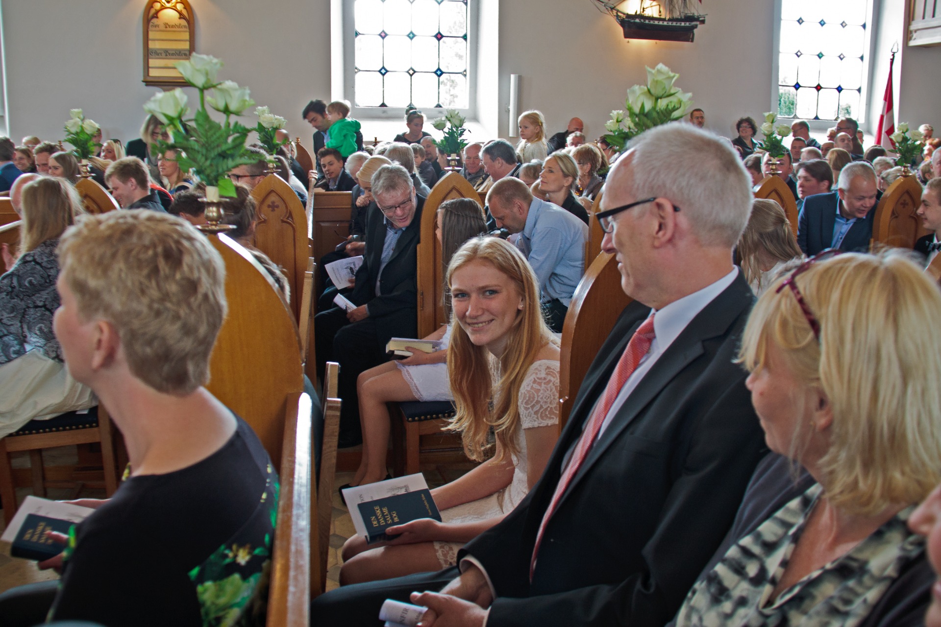 Sofies konfirmation :: Mogens Christoffersen