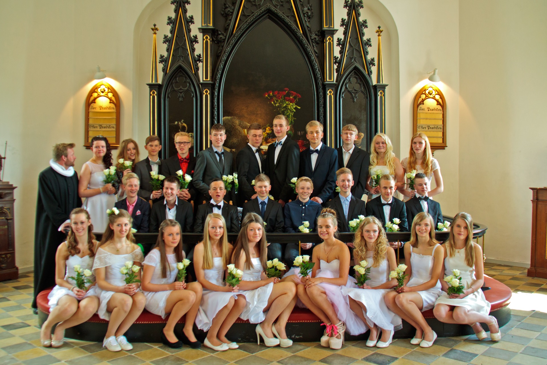 Sofies konfirmation :: Mogens Christoffersen