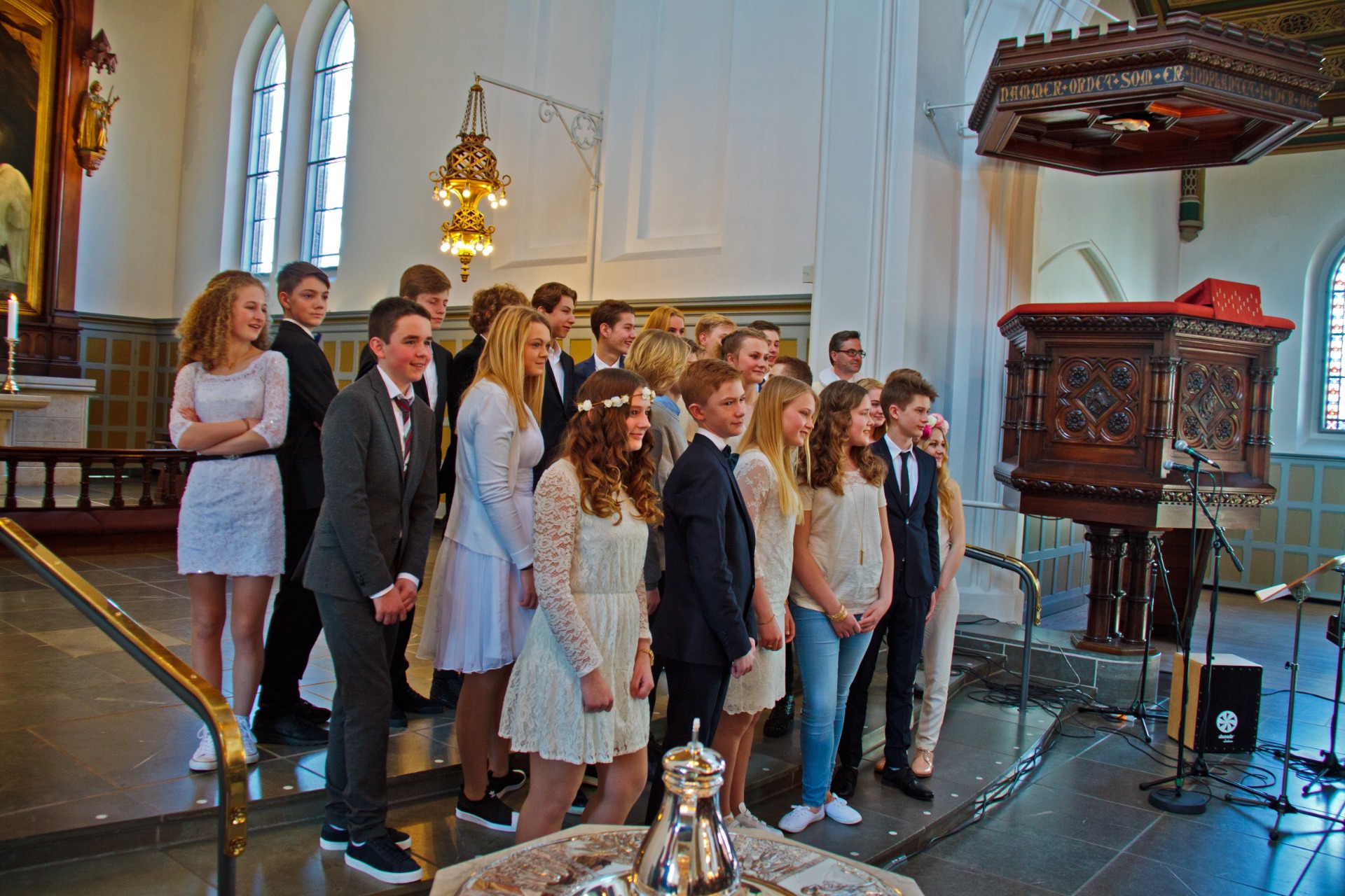 Andreas's konfirmation :: Mogens Christoffersen